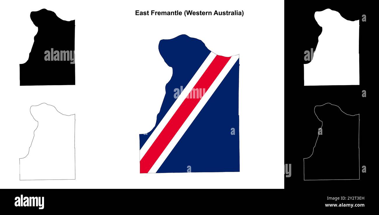 Map of east fremantle hi-res stock photography and images - Alamy