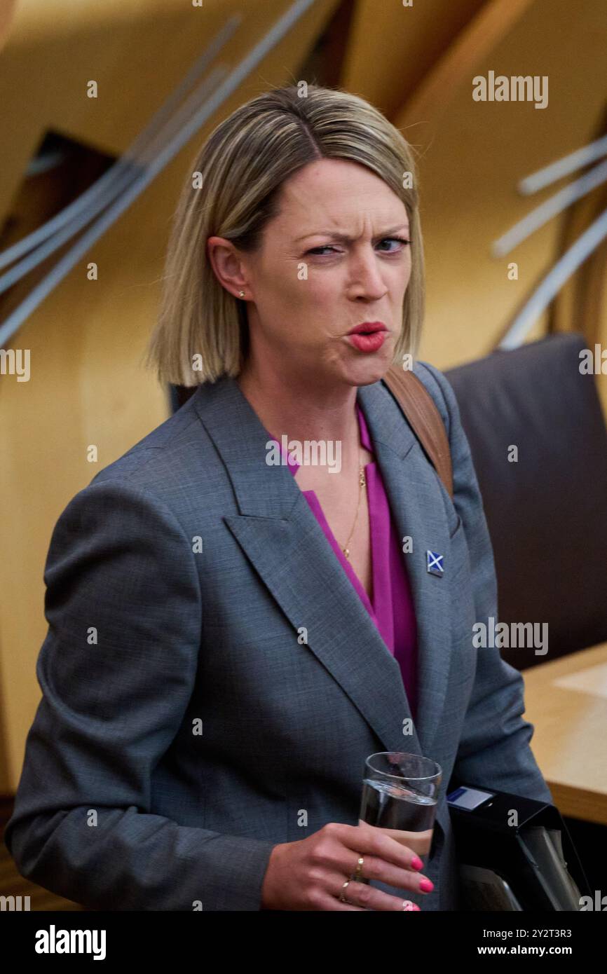 Edinburgh Scotland, UK 11 September 2024. Cabinet Secretary for ...