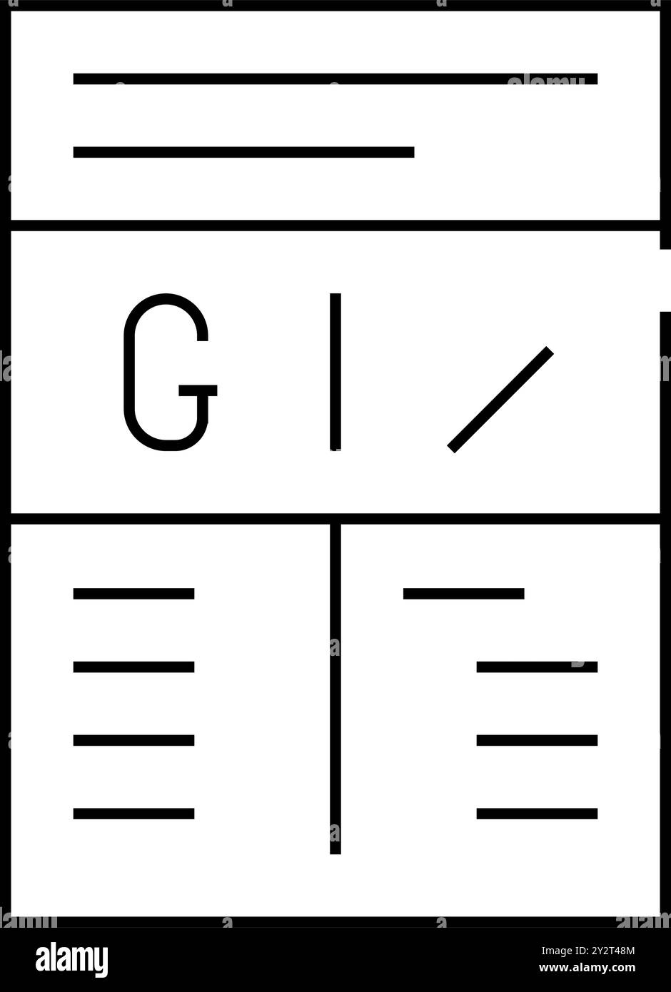 ratio in grams and percent line icon vector illustration Stock Vector ...