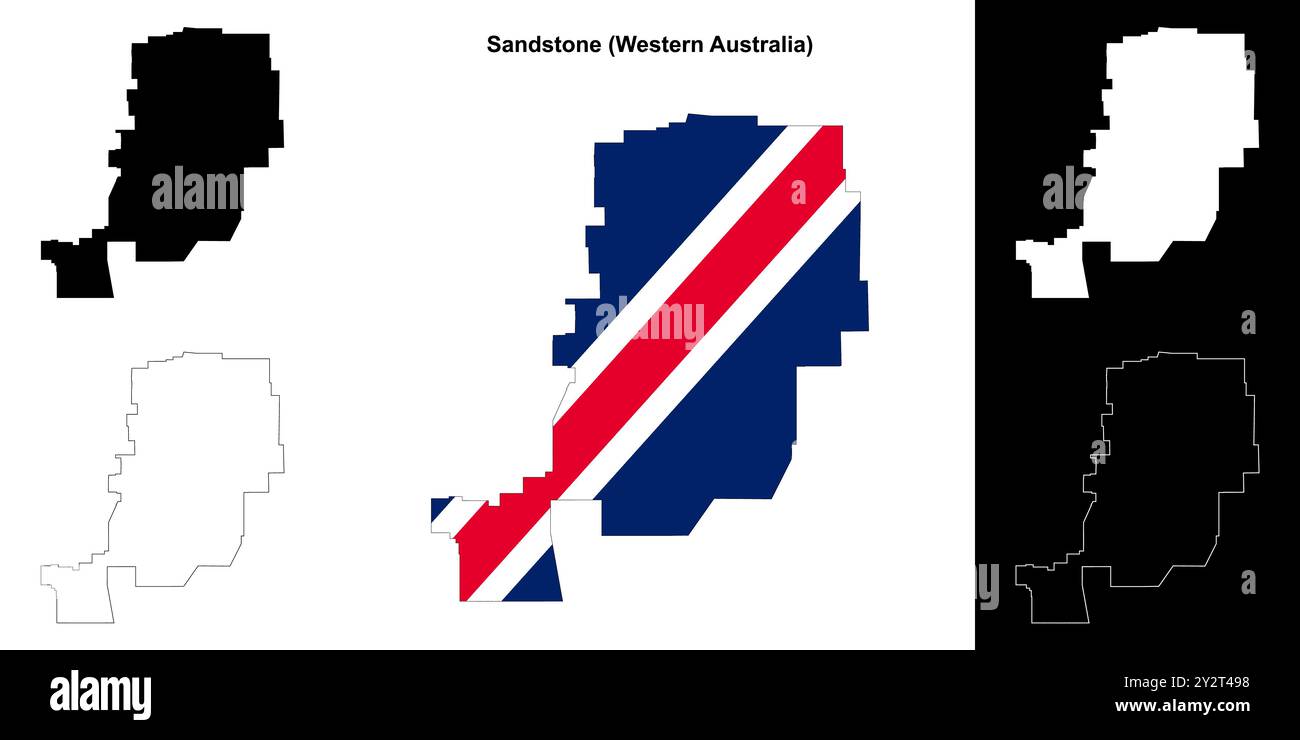 Sandstone eps map hi-res stock photography and images - Alamy