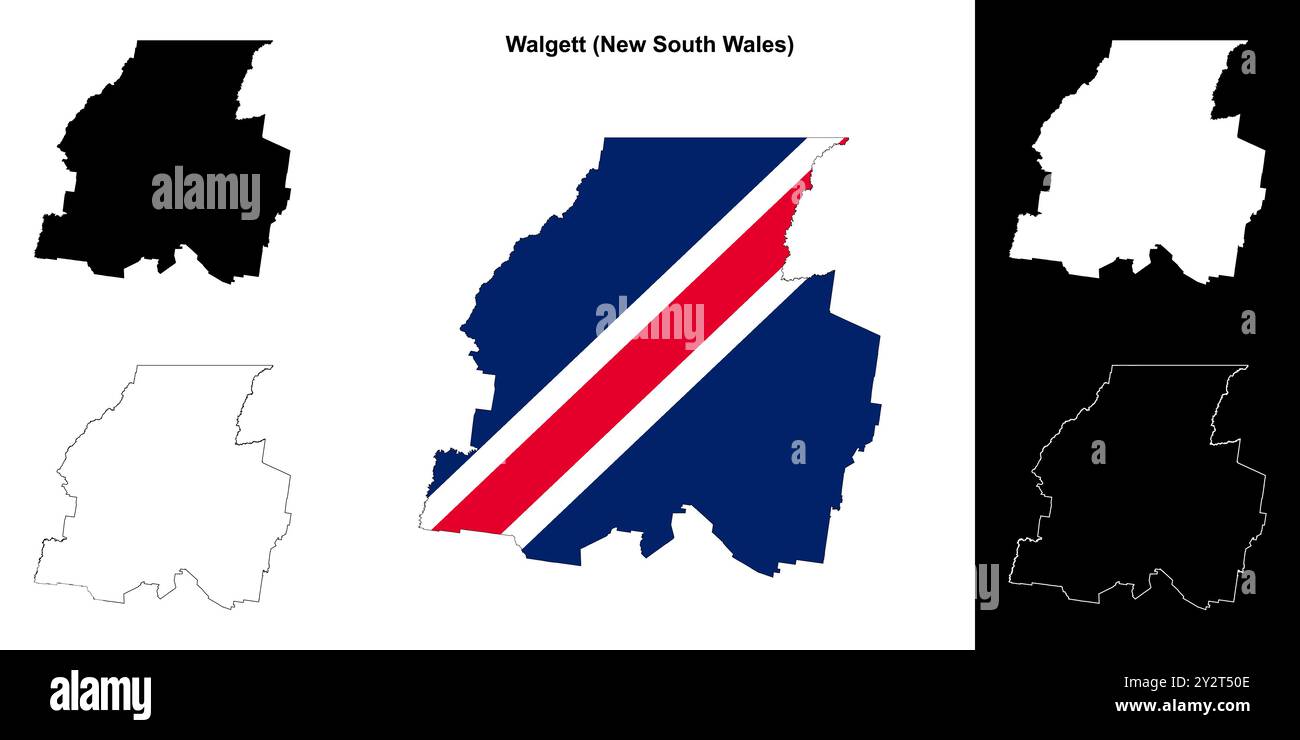 Map of walgett hi-res stock photography and images - Alamy