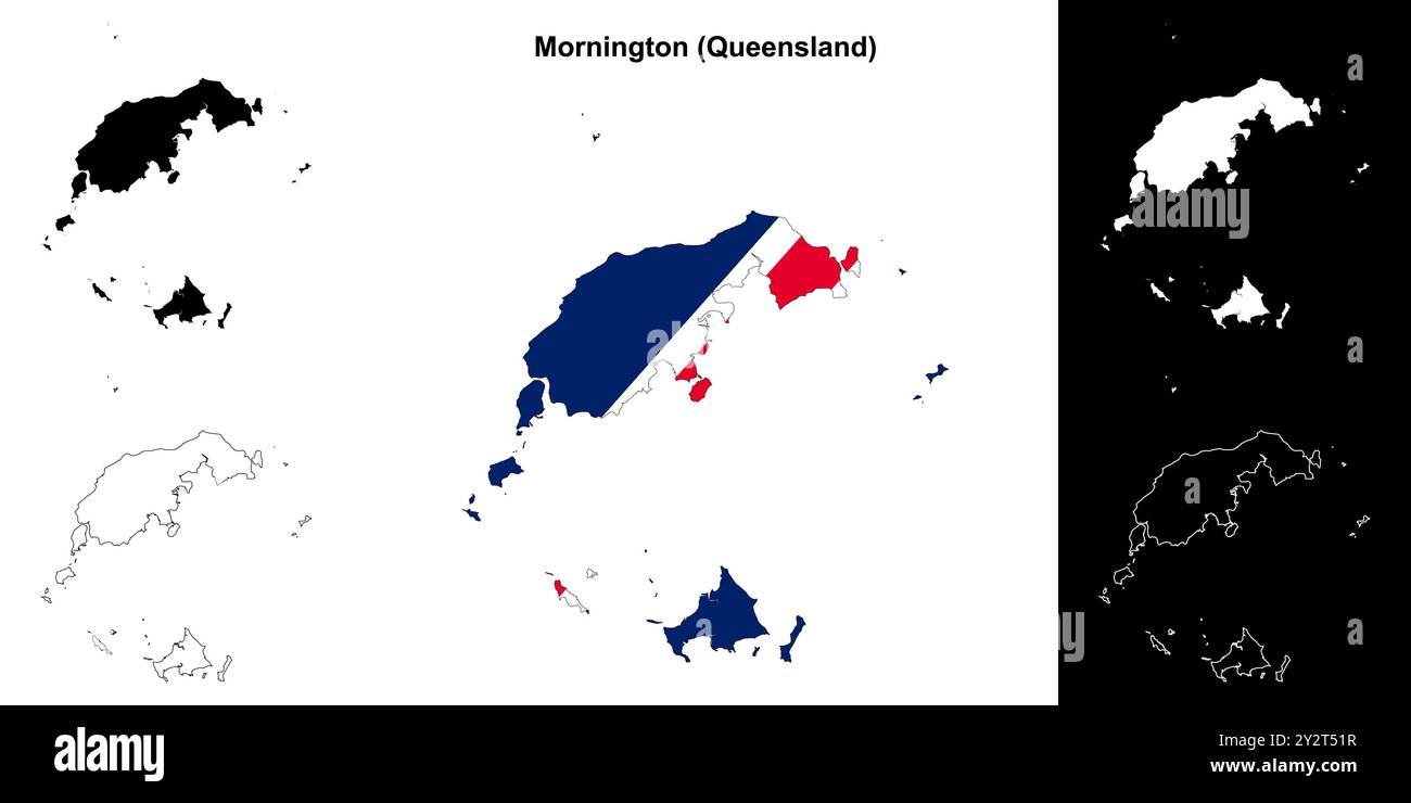 Map of mornington hi-res stock photography and images - Alamy