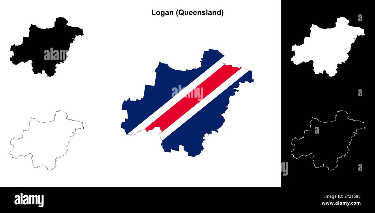 Logan (Queensland) outline map set Stock Vector Image & Art - Alamy Logan (Queensland) outline map set Stock Vector Image & Art - Alamy