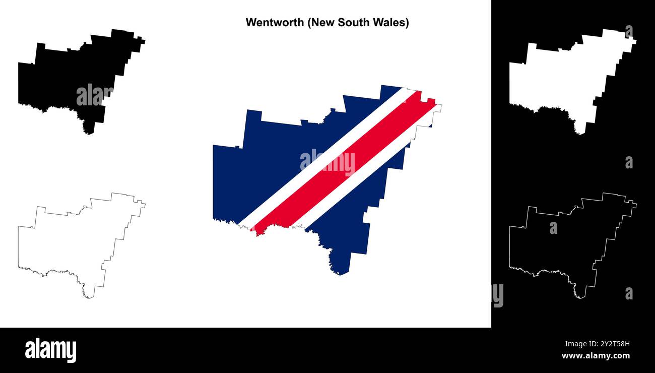 Wentworth vector map hi-res stock photography and images - Alamy