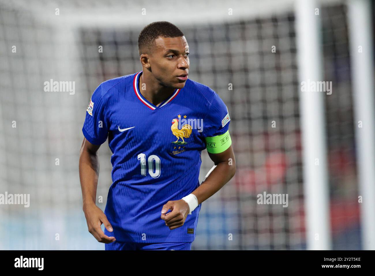 Kylian Mbappe of France seen during UEFA Nations League 2024/2025 ...