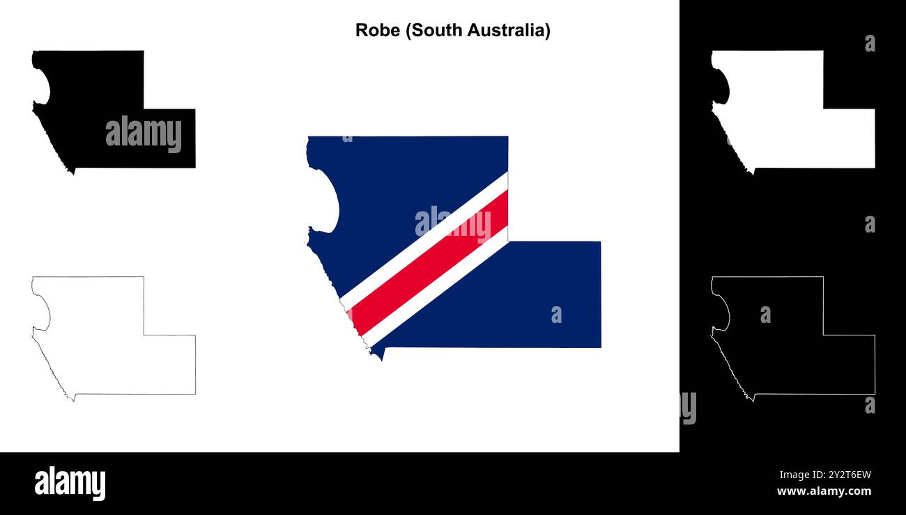 Robe map hi-res stock photography and images - Alamy