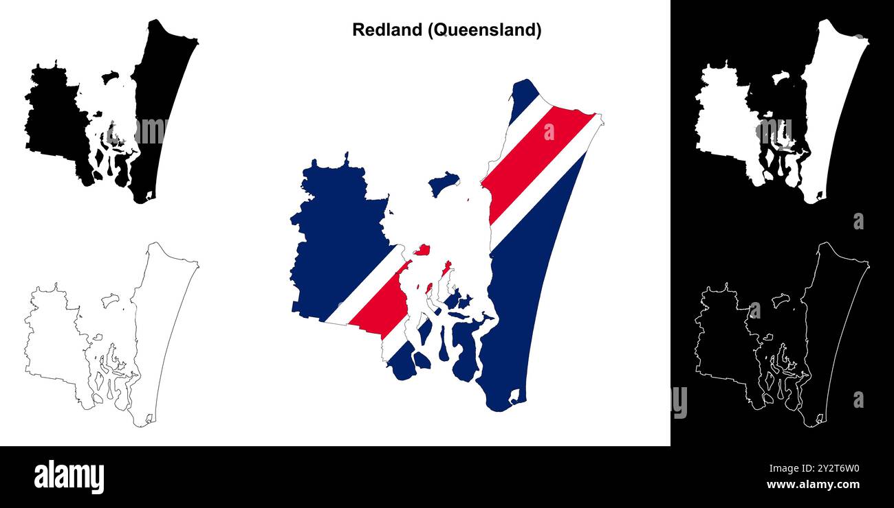 Redland eps map hi-res stock photography and images - Alamy