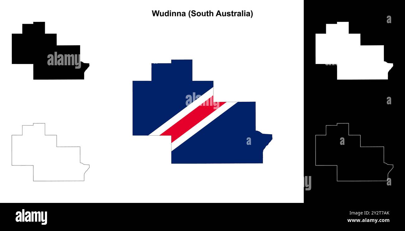 Wudinna eps map hi-res stock photography and images - Alamy