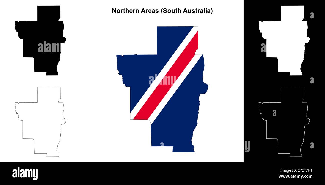 Map of northern areas hi-res stock photography and images - Alamy