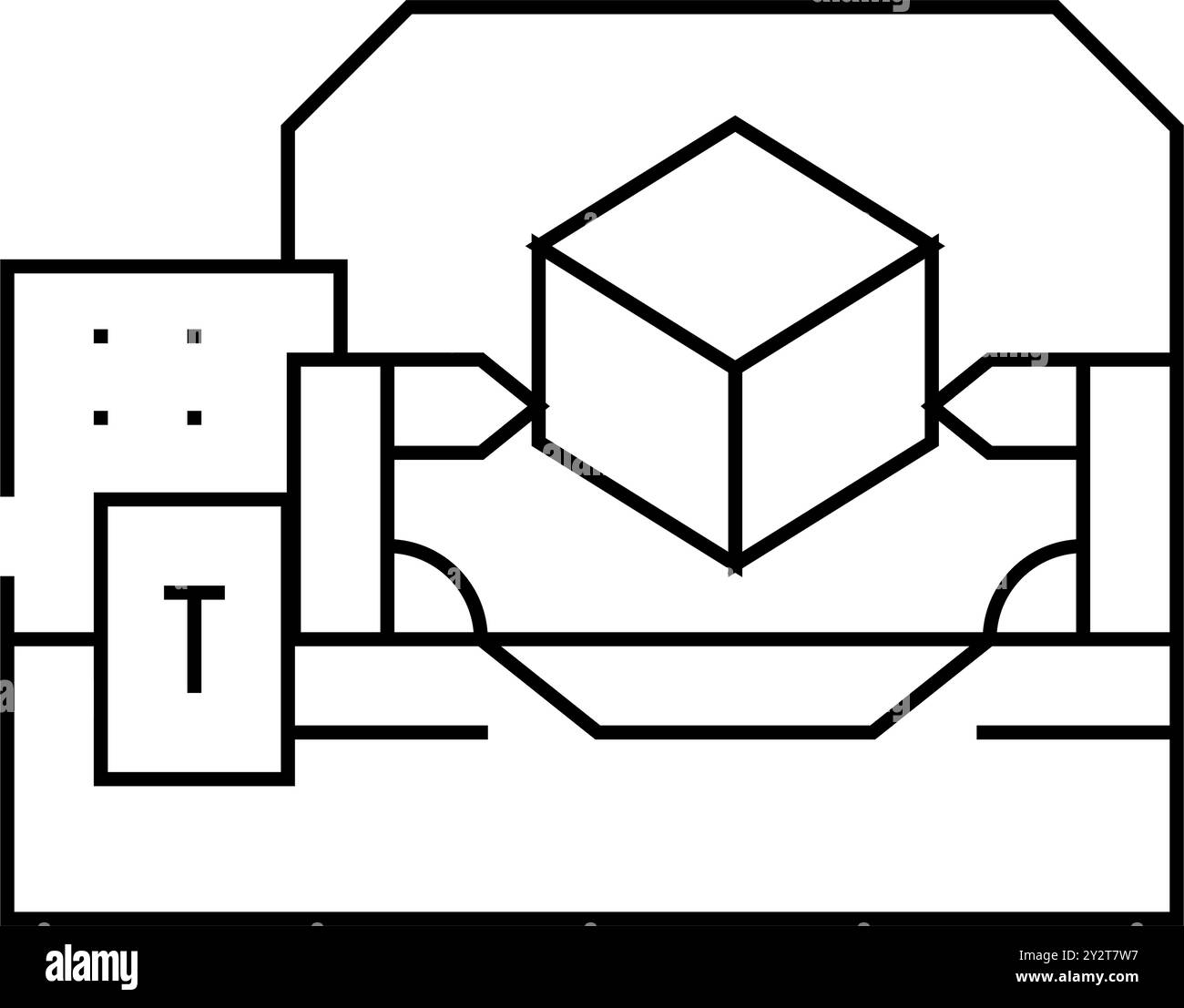 Checking production line Stock Vector Images - Alamy