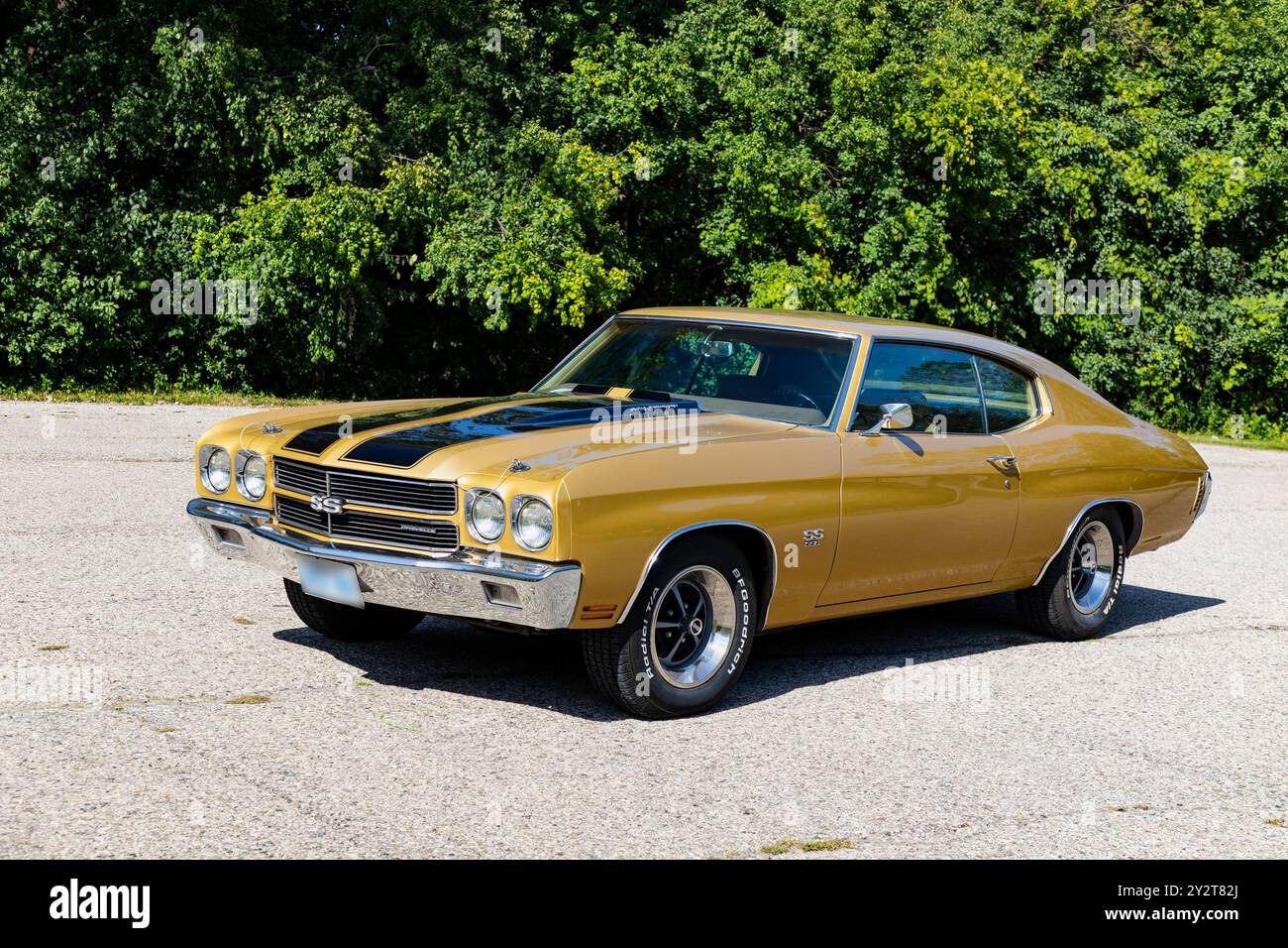 1970 Chevrolet Chevelle SS 396 on pavement Stock Photo - Alamy