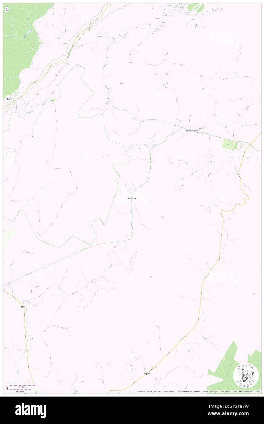 Nelson virginia map Cut Out Stock Images & Pictures - Alamy