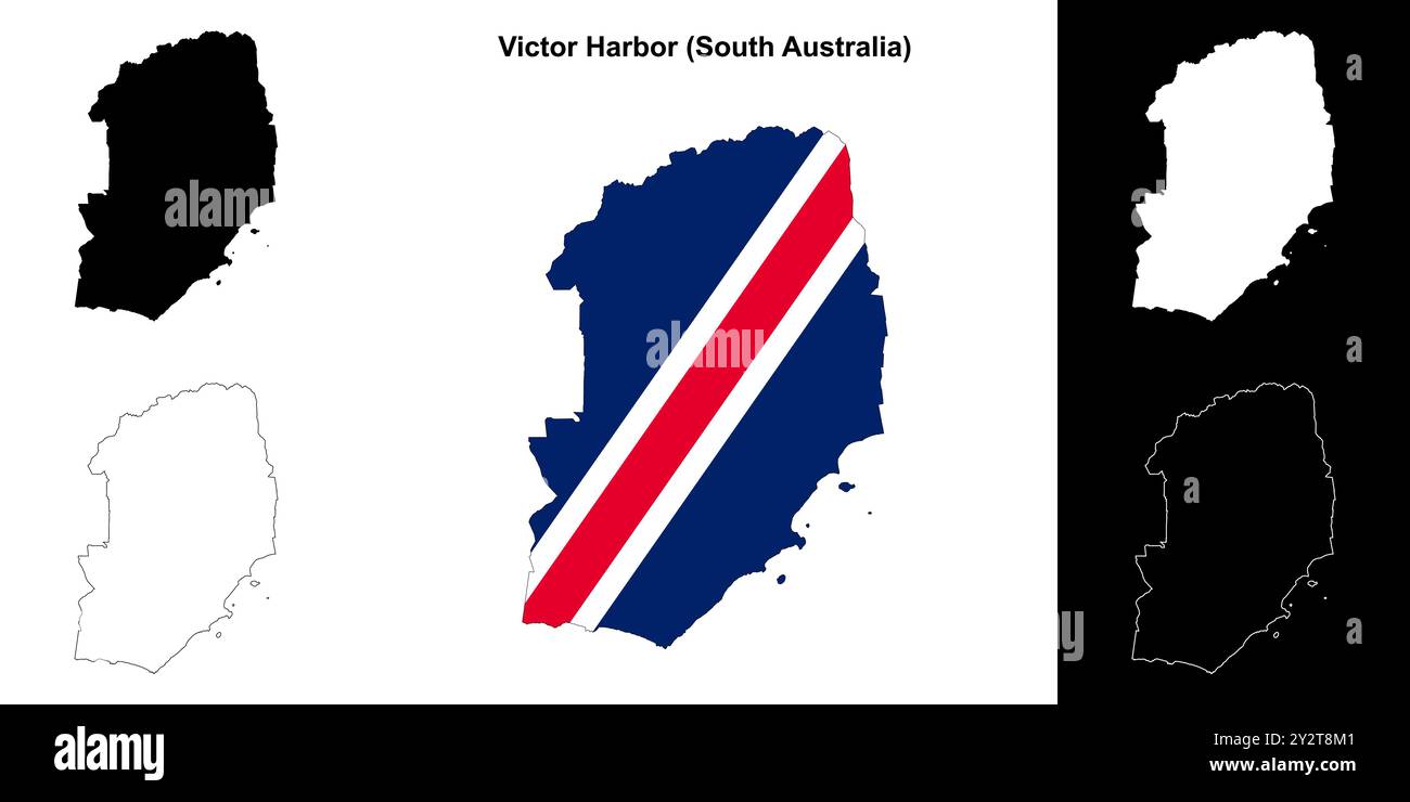 Victor harbor eps map hi-res stock photography and images - Alamy