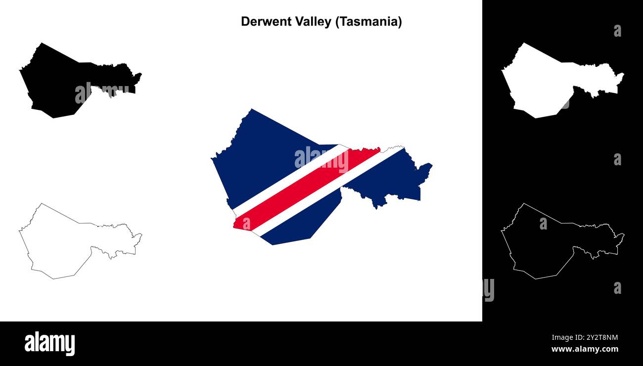 Map of derwent valley hi-res stock photography and images - Alamy