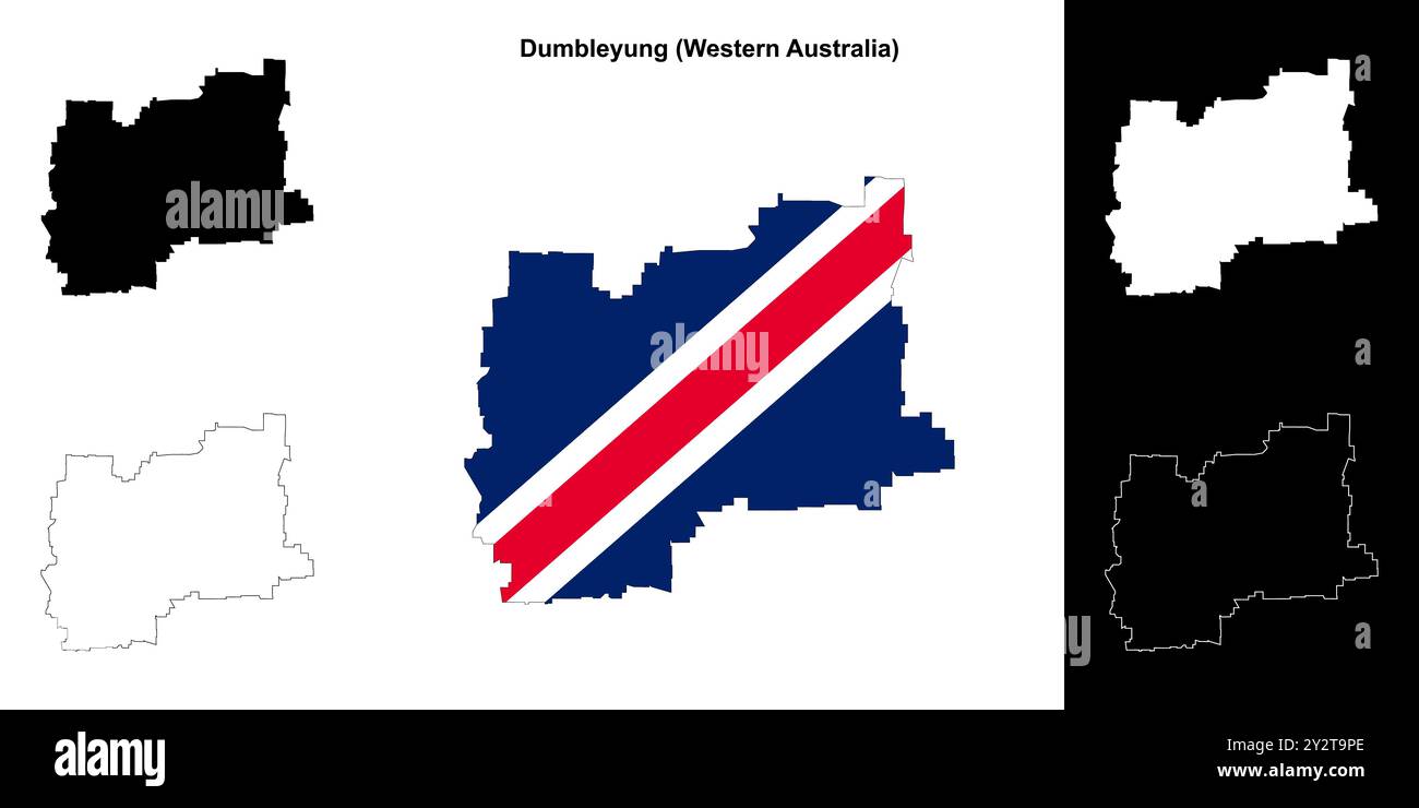Map of dumbleyung hi-res stock photography and images - Alamy