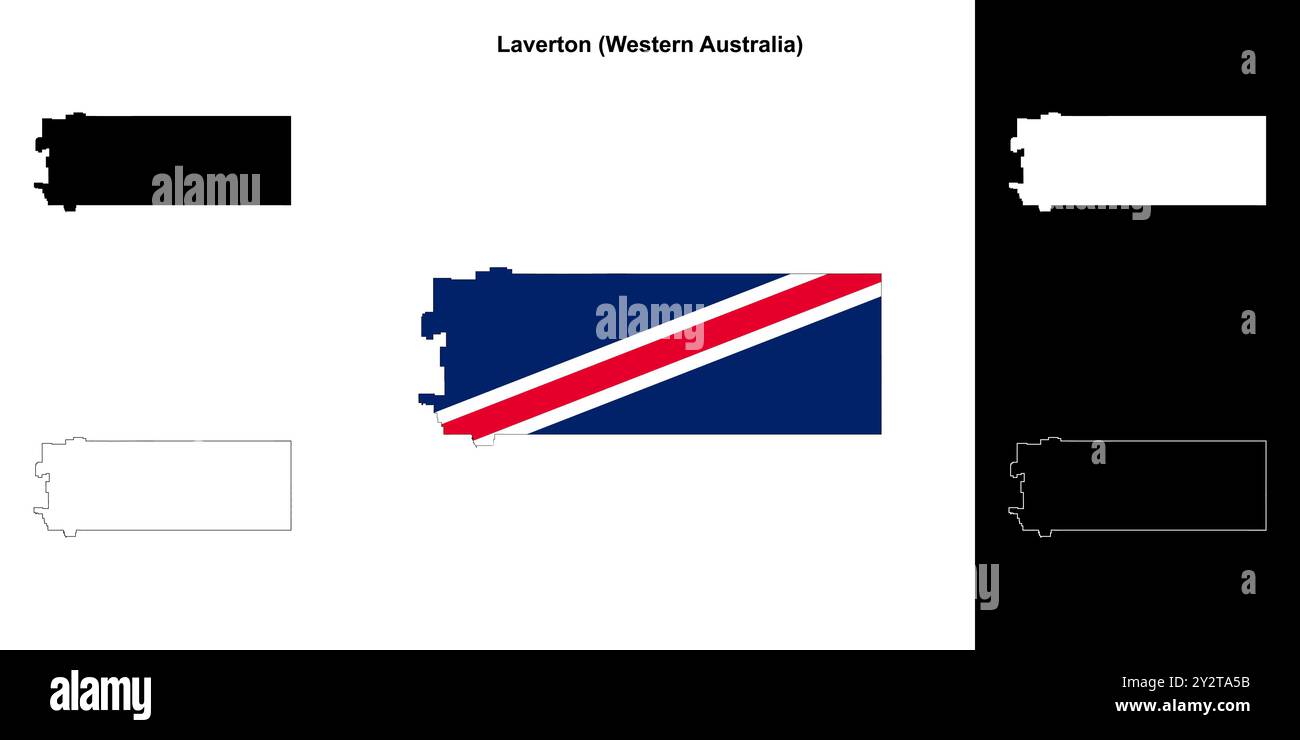 Laverton eps map hi-res stock photography and images - Alamy