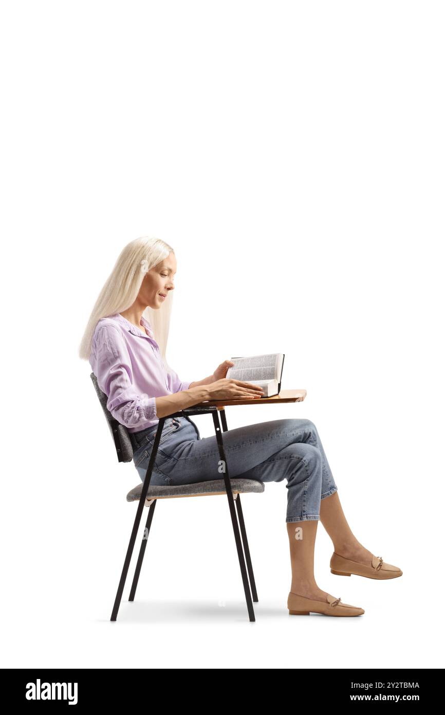 Student sit in school Cut Out Stock Images & Pictures - Alamy