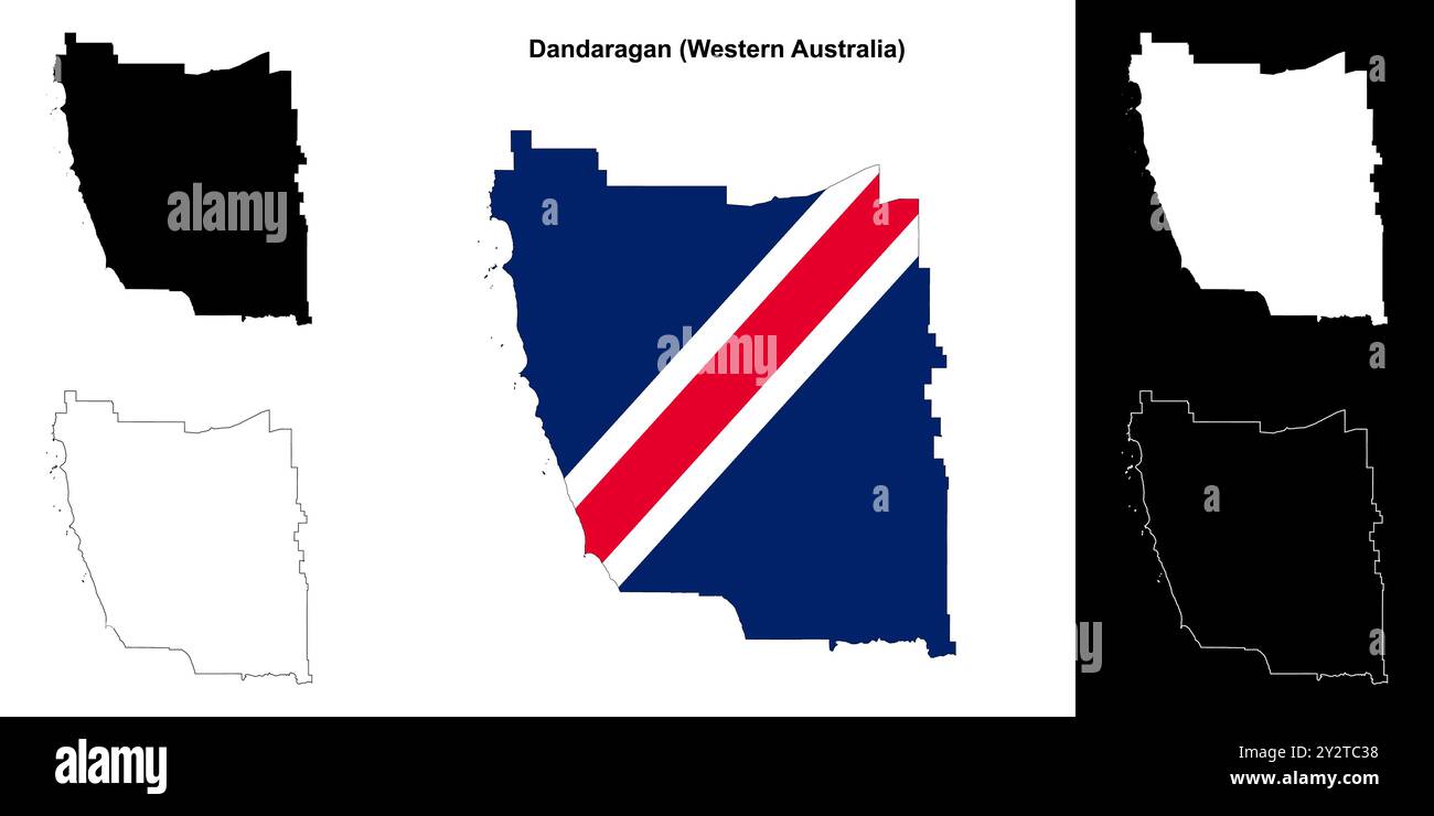 Dandaragan eps map hi-res stock photography and images - Alamy