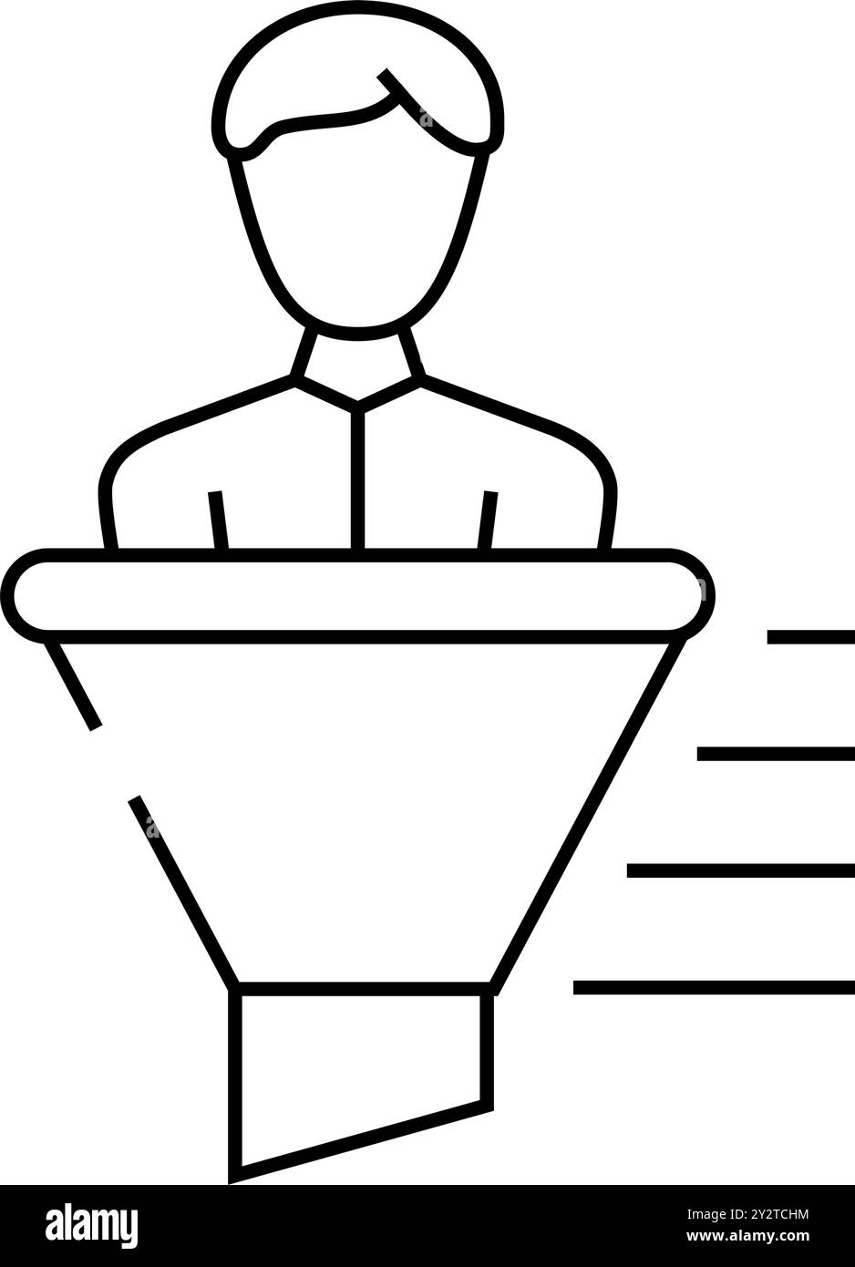 Digital kyc vector illustration Black and White Stock Photos & Images ...