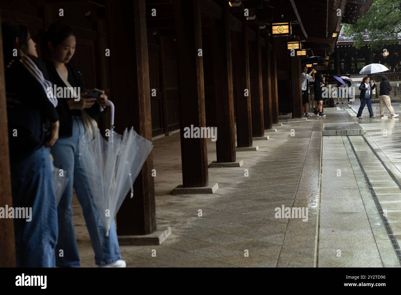 Meiji shrine, Tokyo, Japan Stock Photo - Alamy