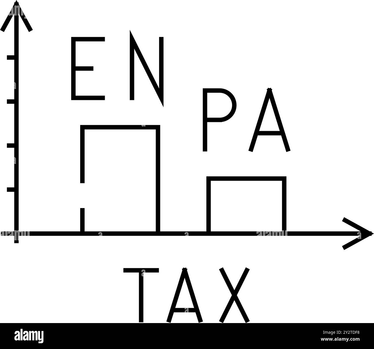 infographic tax line icon vector illustration Stock Vector Image & Art ...