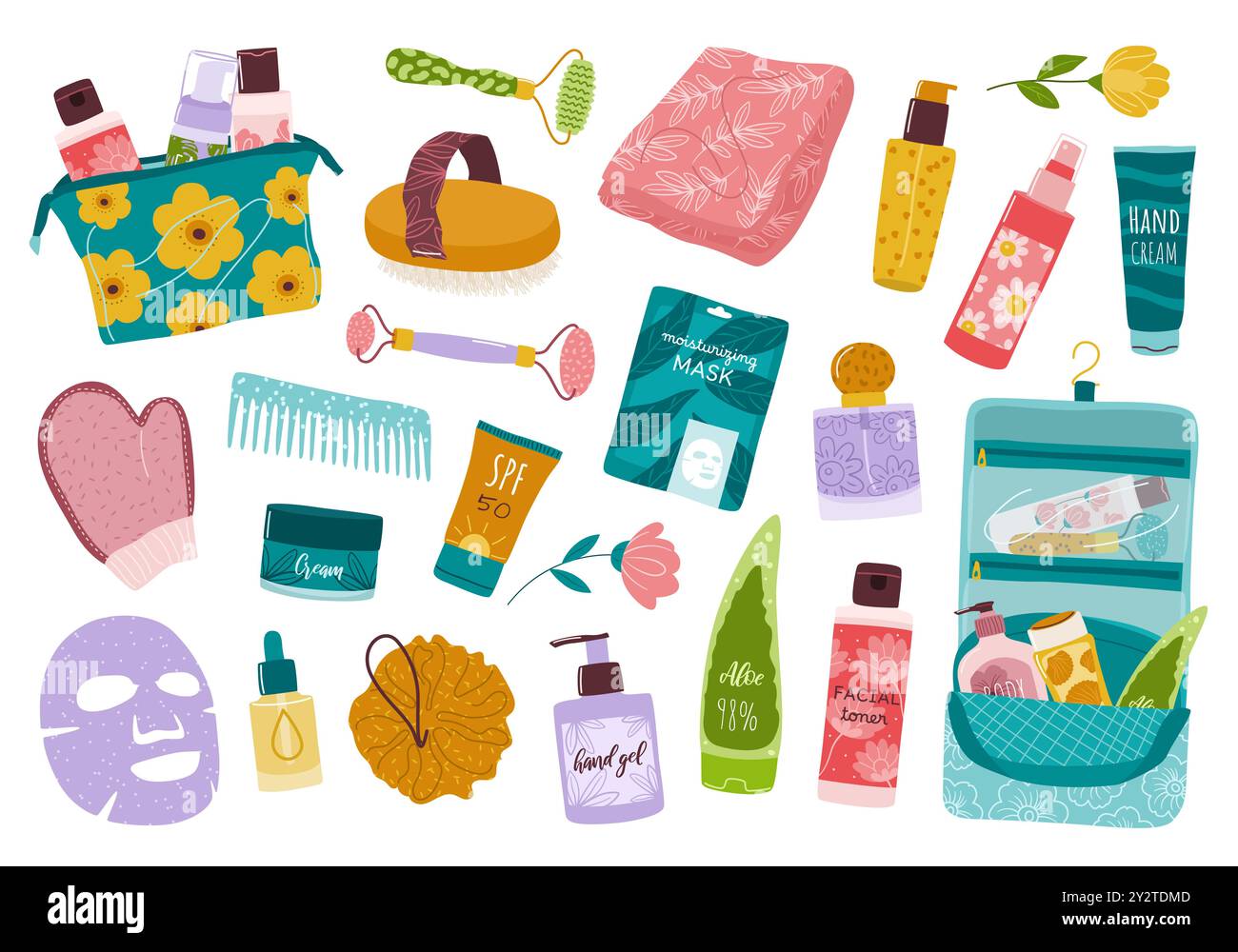 Bodycare face Stock Vector Images - Alamy