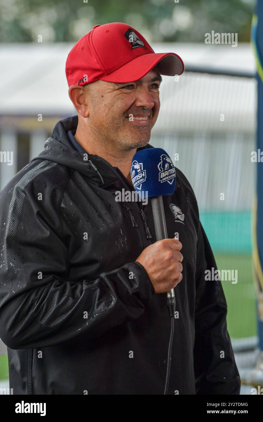 Coventry, UK. SEPT 8th 2024 Britball XXXVI BAFA Adult Contact Division ...