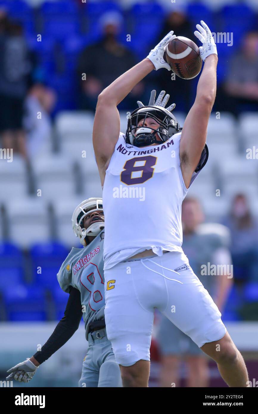 Coventry, UK. SEPT 8th 2024 Britball XXXVI BAFA Adult Contact Division ...