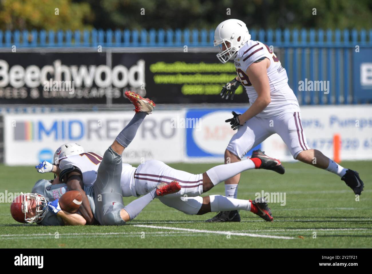 Coventry, UK. SEPT 8th 2024 Britball XXXVI BAFA Adult Contact Division ...