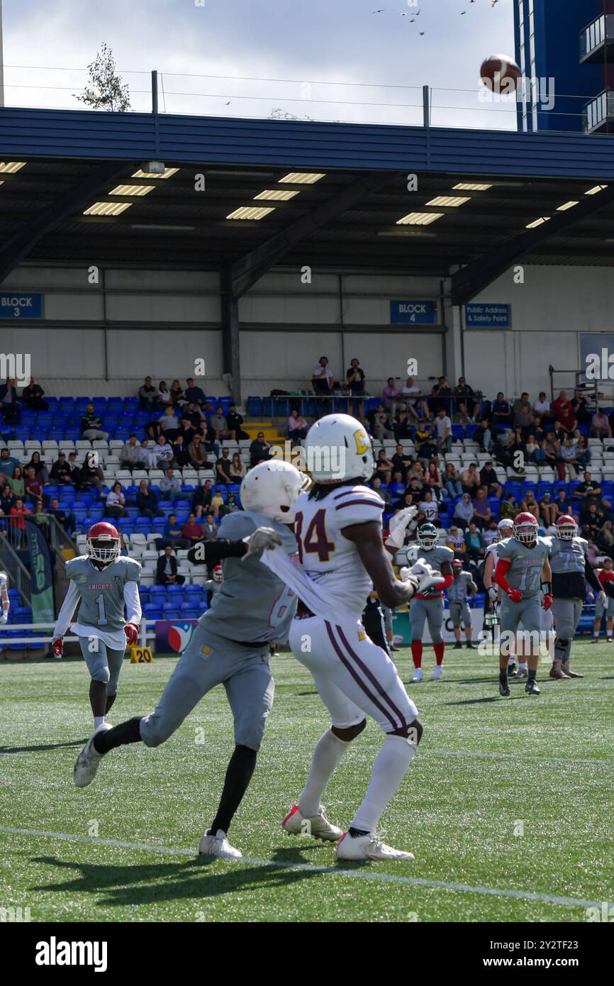 Coventry, UK. SEPT 8th 2024 Britball XXXVI BAFA Adult Contact Division ...