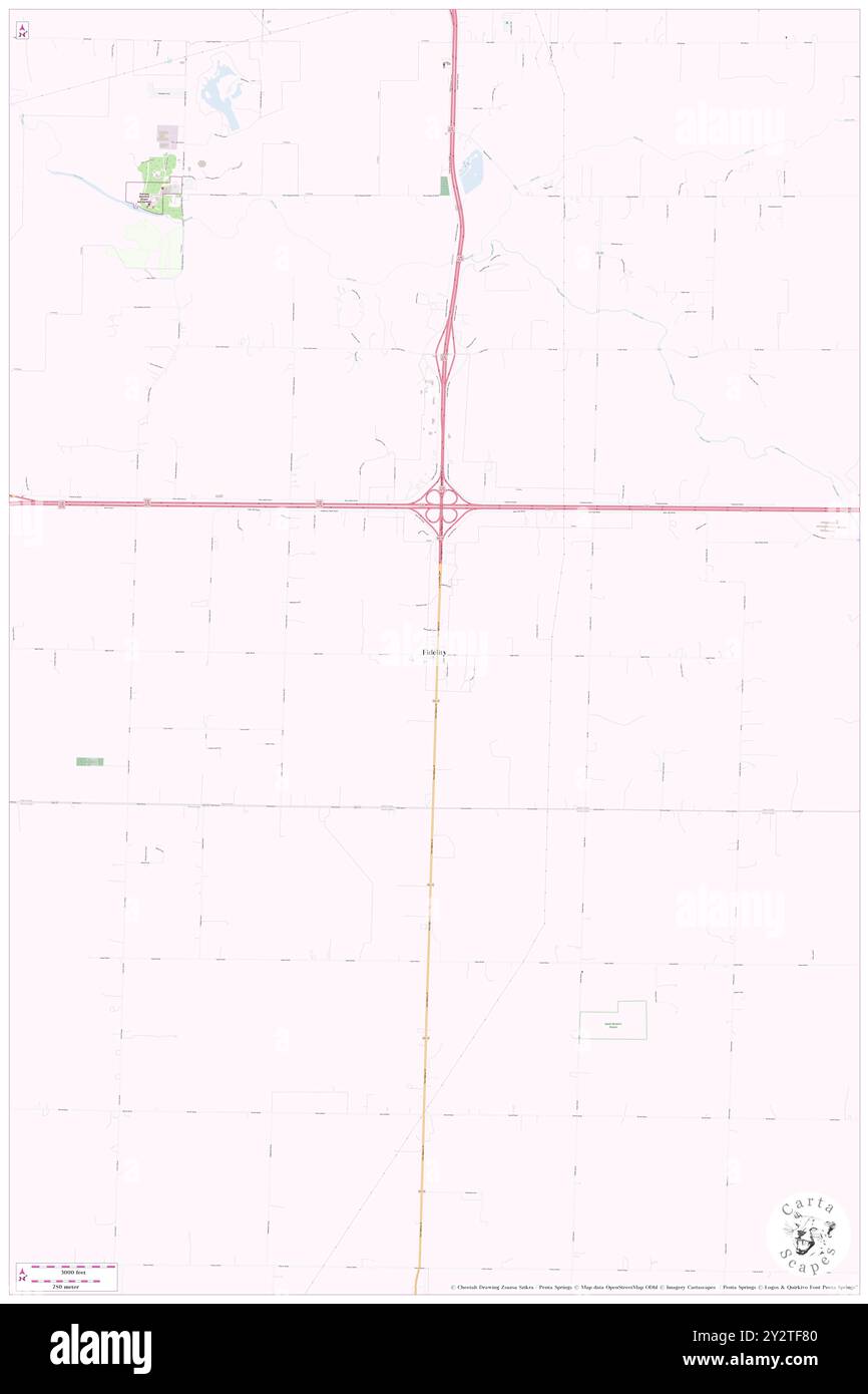 Fidelity, Jasper County, US, United States, Missouri, N 37 4' 5'', S 94 ...