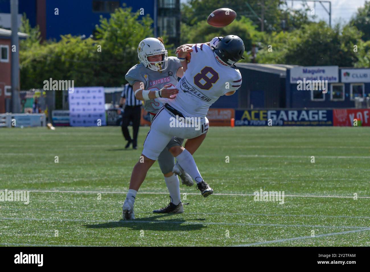 Coventry, UK. SEPT 8th 2024 Britball XXXVI BAFA Adult Contact Division ...