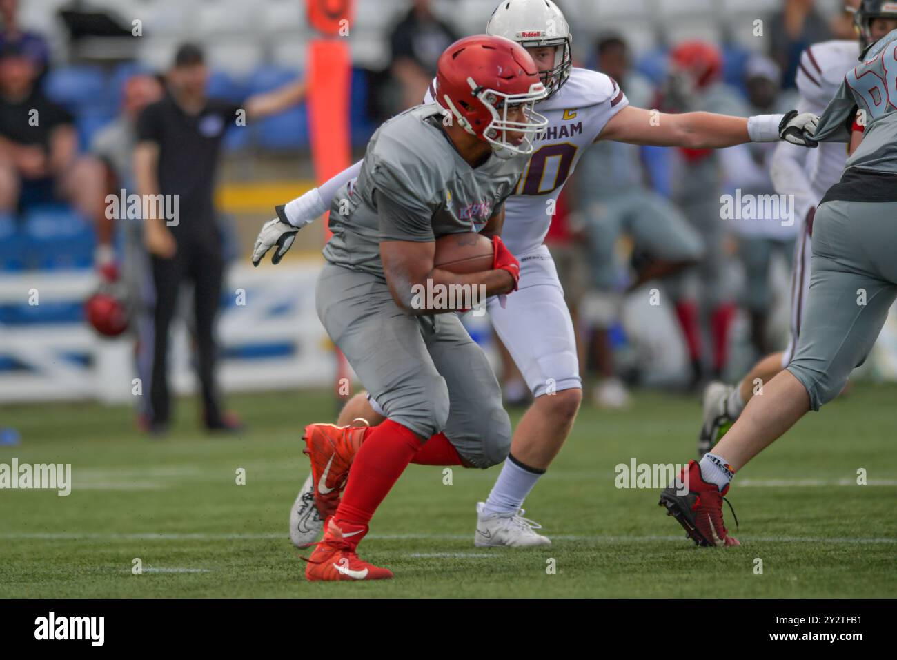 Coventry, UK. SEPT 8th 2024 Britball XXXVI BAFA Adult Contact Division ...