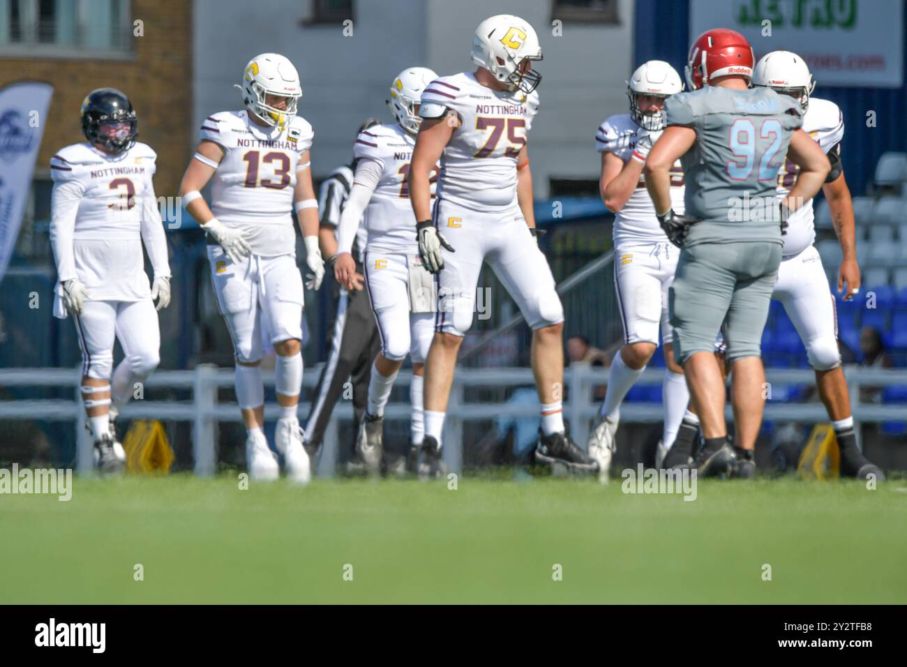 Coventry, UK. SEPT 8th 2024 Britball XXXVI BAFA Adult Contact Division ...