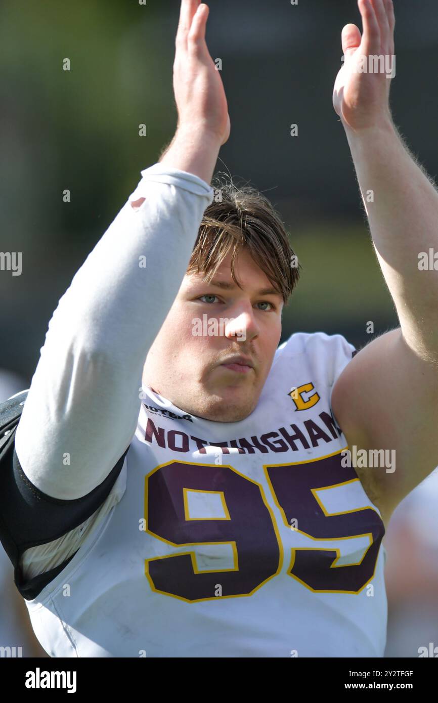 Coventry, UK. SEPT 8th 2024 Britball XXXVI BAFA Adult Contact Division ...