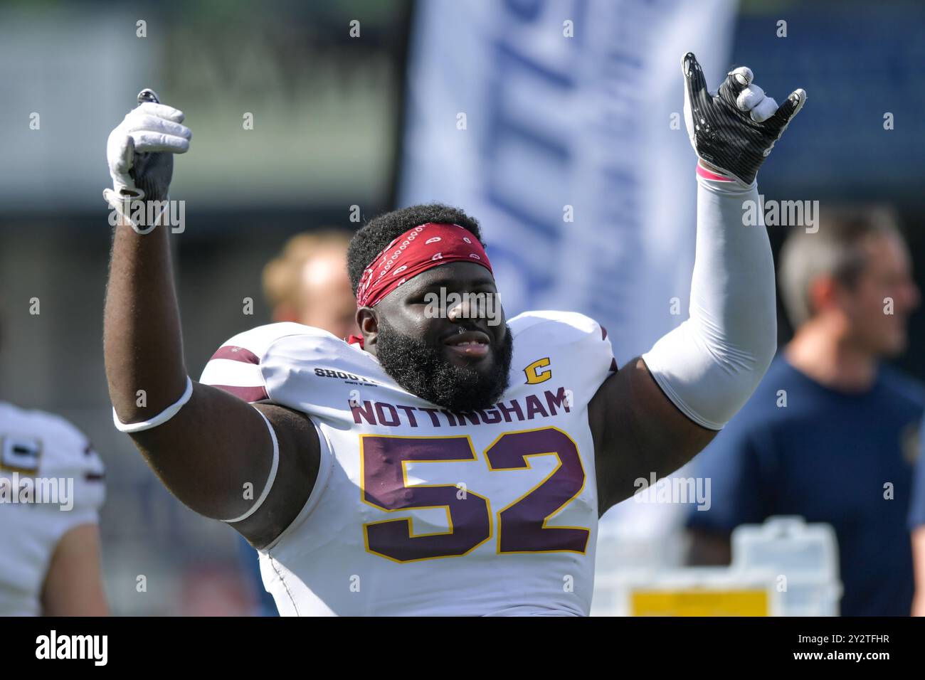 Coventry, UK. SEPT 8th 2024 Britball XXXVI BAFA Adult Contact Division ...