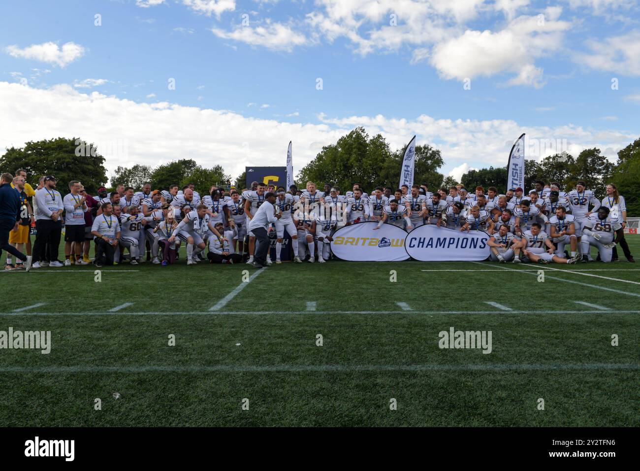 Coventry, UK. SEPT 8th 2024 Britball XXXVI BAFA Adult Contact Division ...