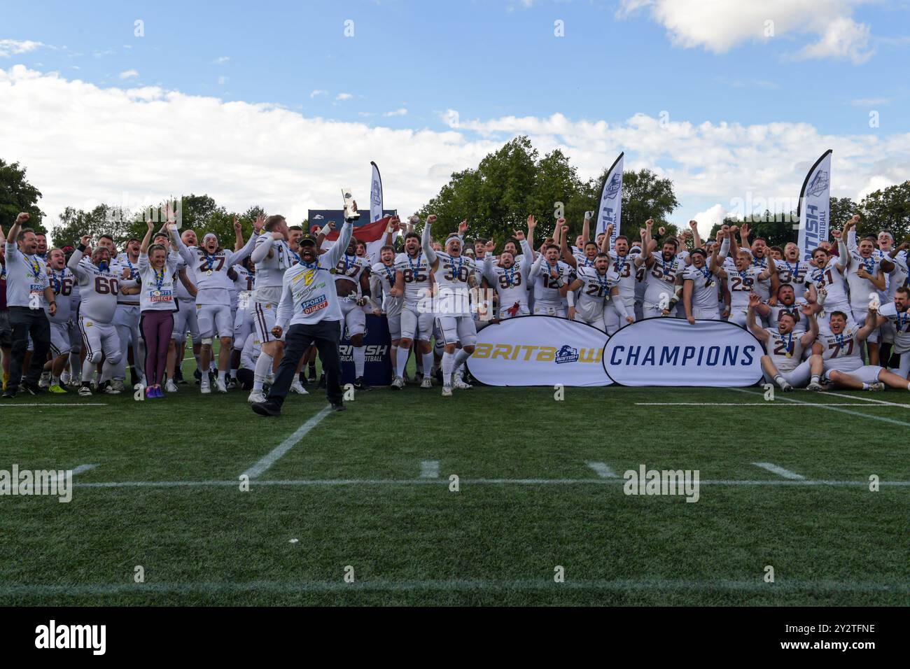 Coventry, UK. SEPT 8th 2024 Britball XXXVI BAFA Adult Contact Division ...