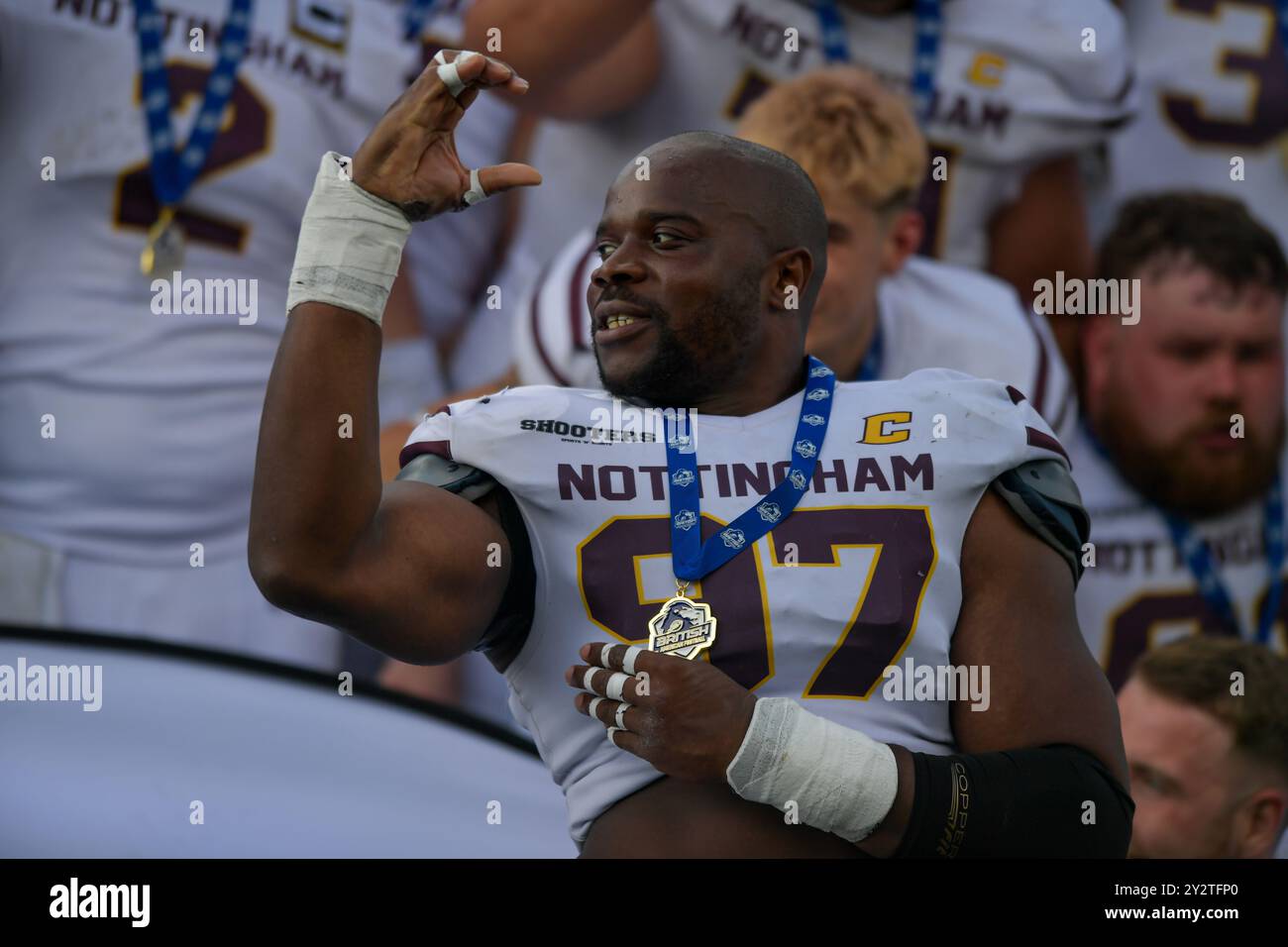 Coventry, UK. SEPT 8th 2024 Britball XXXVI BAFA Adult Contact Division ...