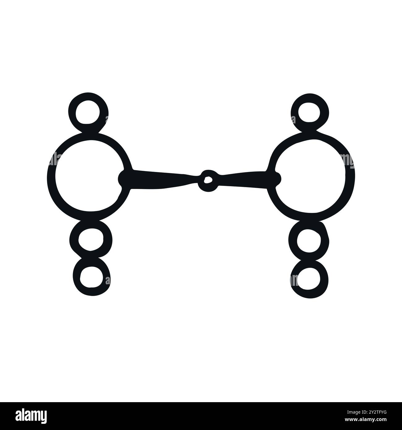 Bridle accessory Stock Vector Images - Alamy