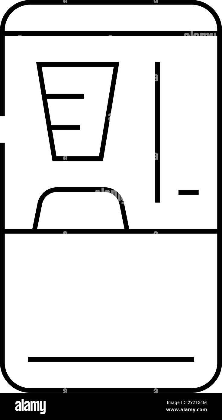 Book vending machine line Stock Vector Images - Alamy