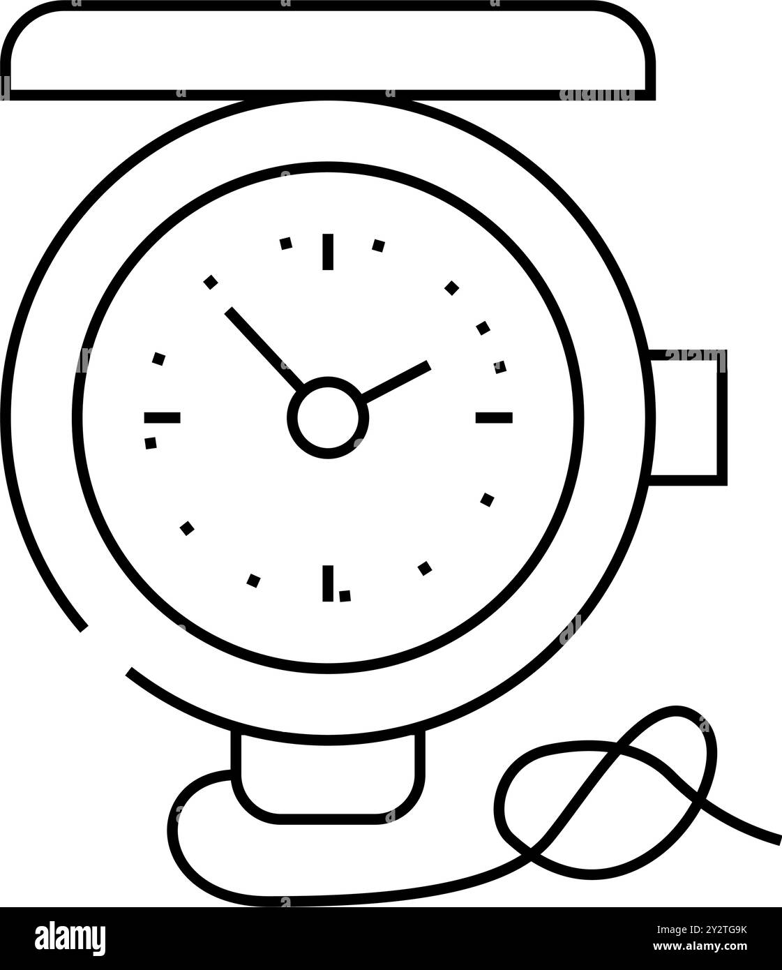 Pocket watch outline vector Black and White Stock Photos & Images - Alamy