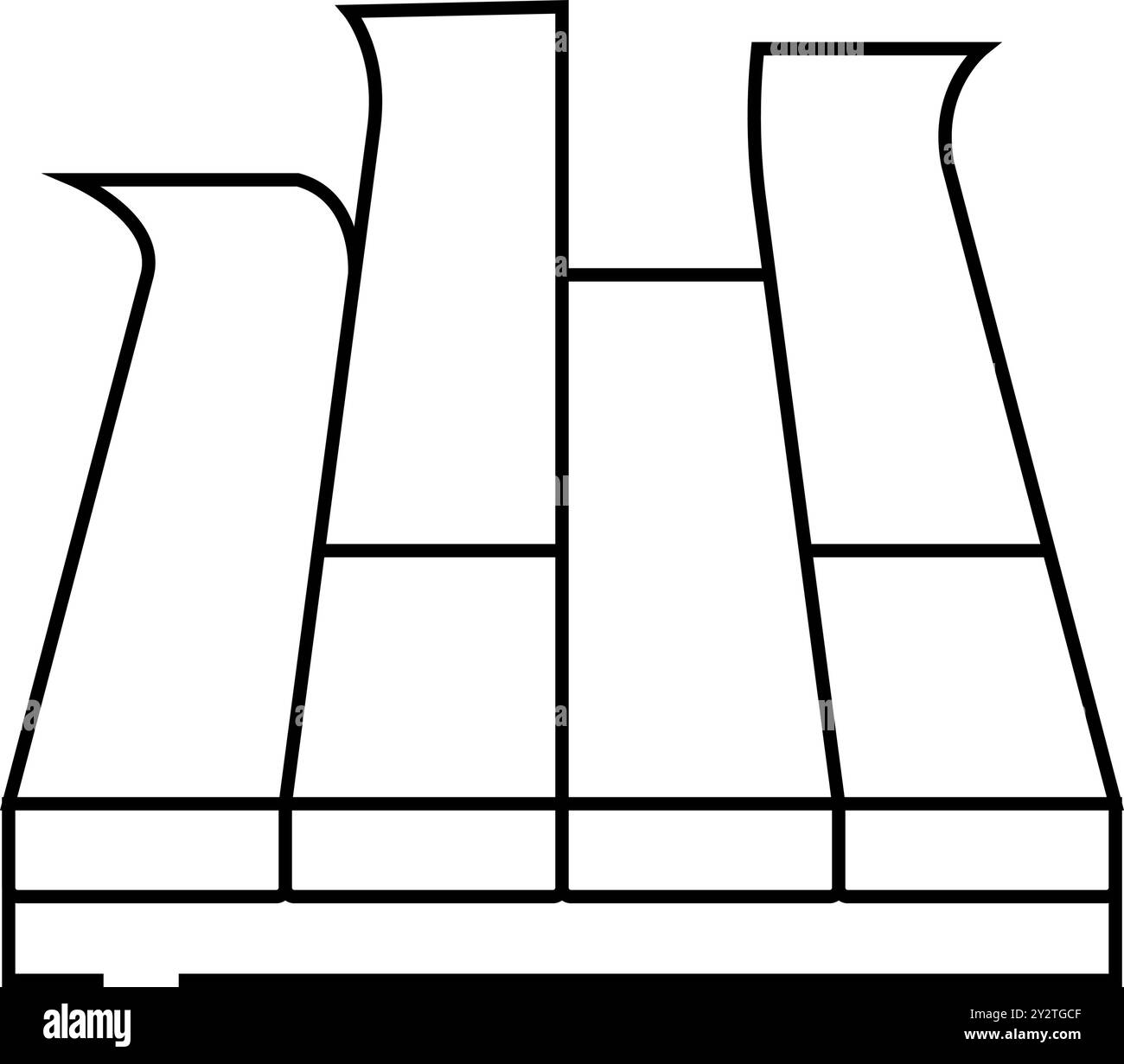 modular pva cover floor line icon vector illustration Stock Vector ...