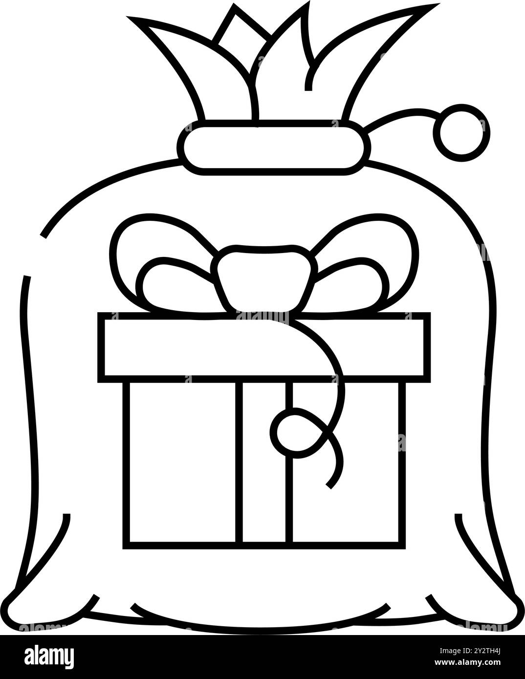 Gift boxes bag Black and White Stock Photos & Images - Alamy