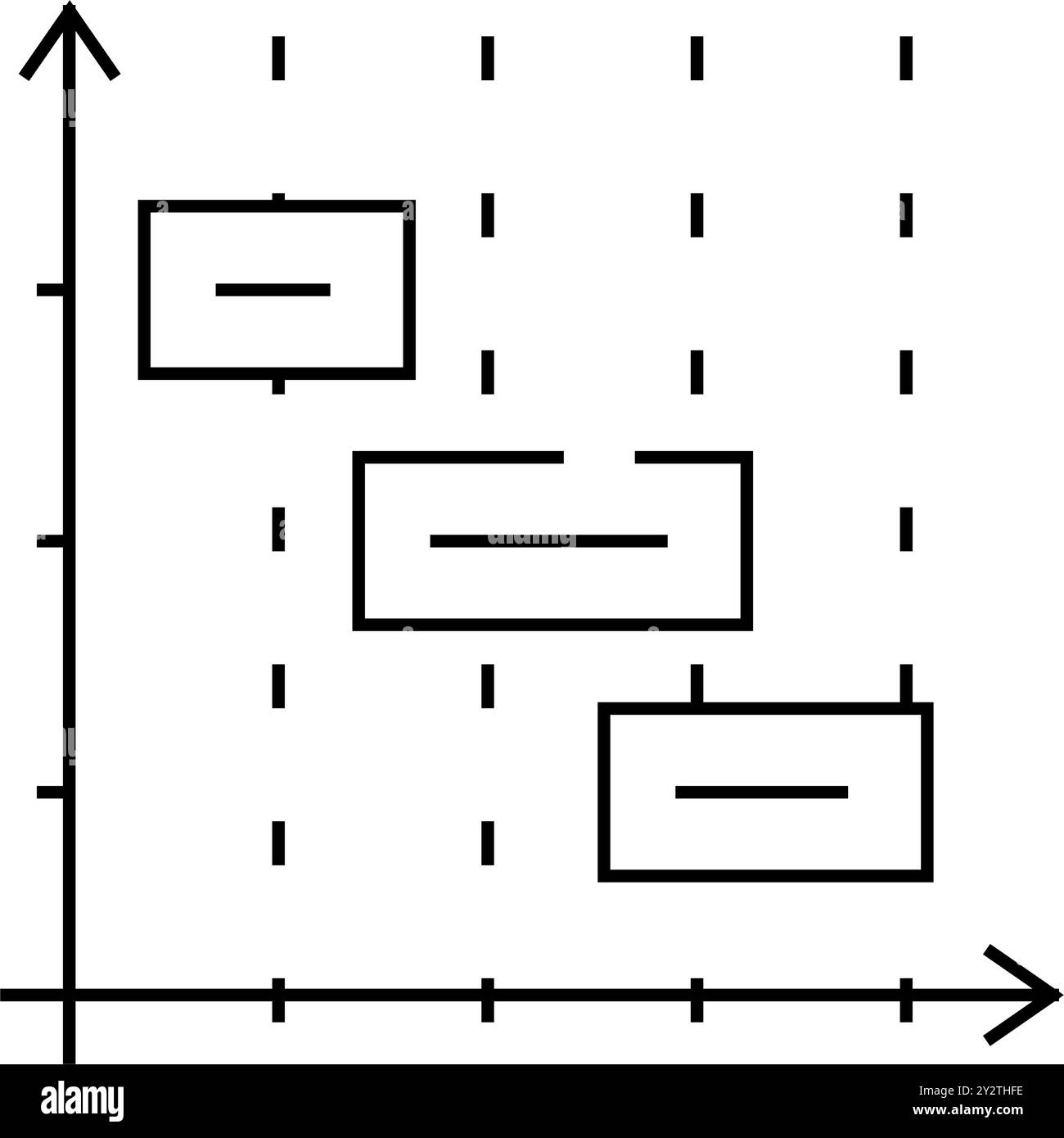 time intervals erp line icon vector illustration Stock Vector Image ...