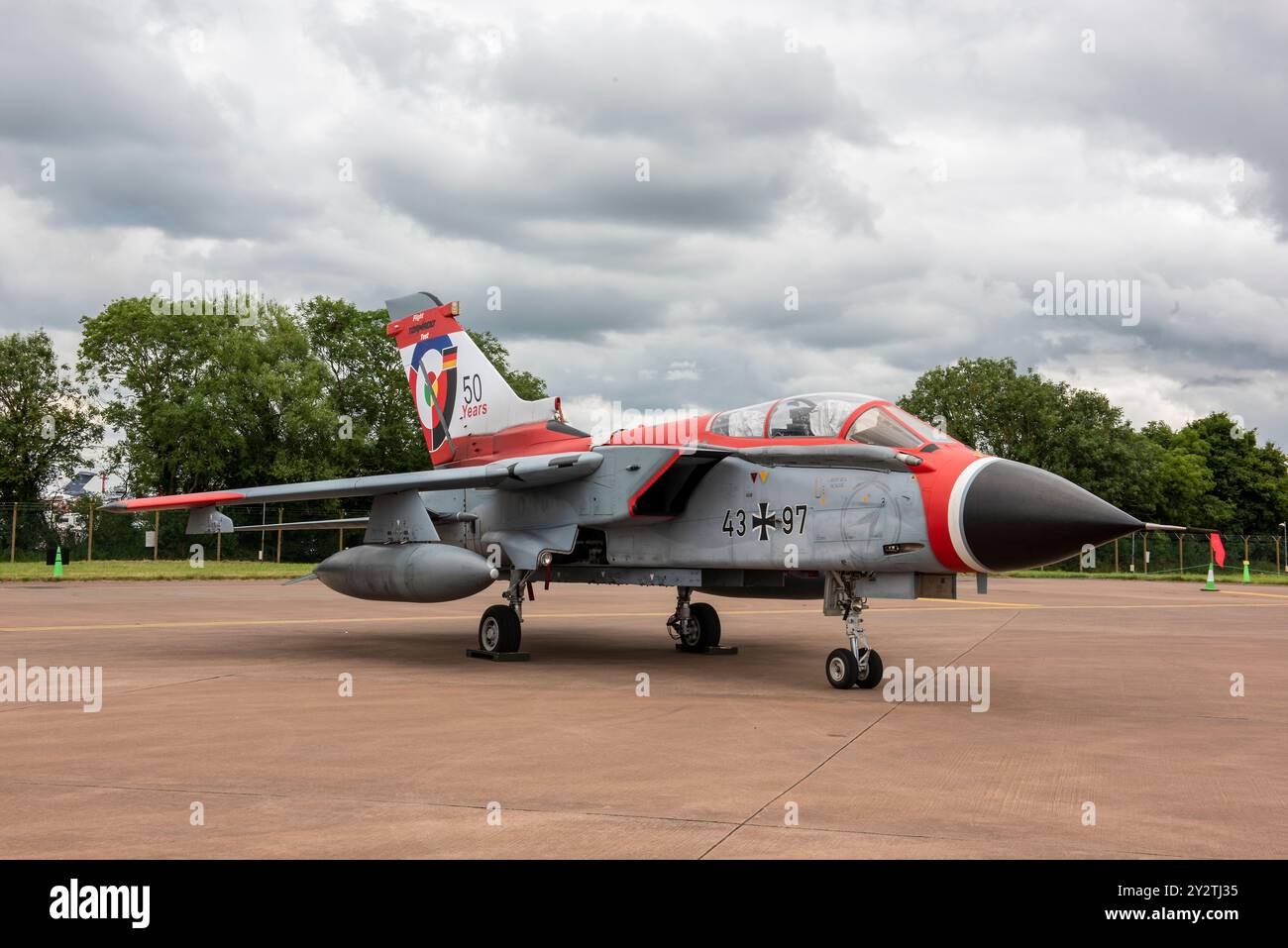 luftwaffe fast jet fighter asircraft on display at riat royal ...