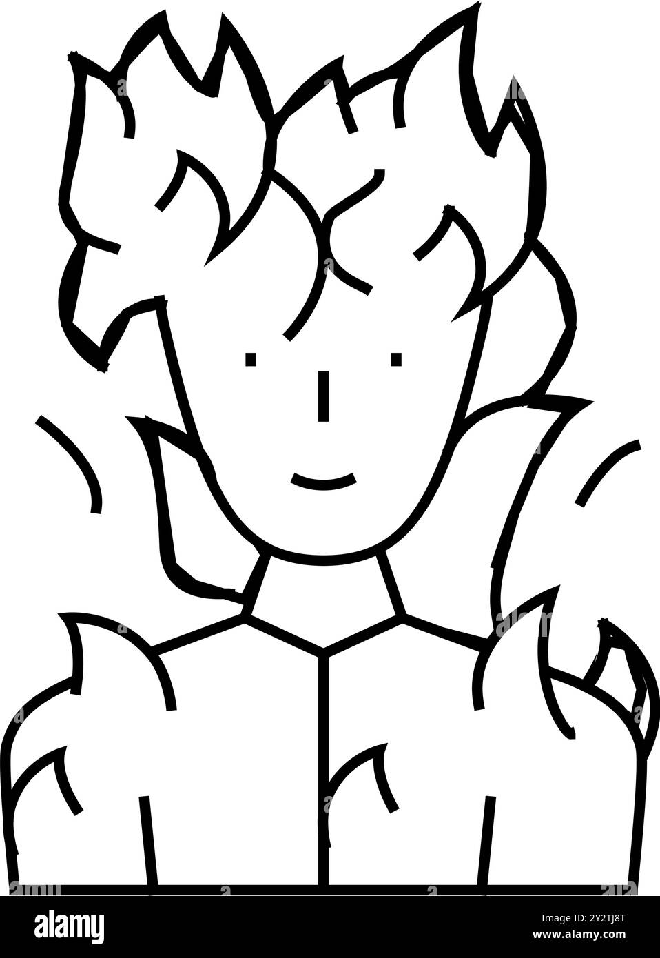 Burning beast Cut Out Stock Images & Pictures - Alamy