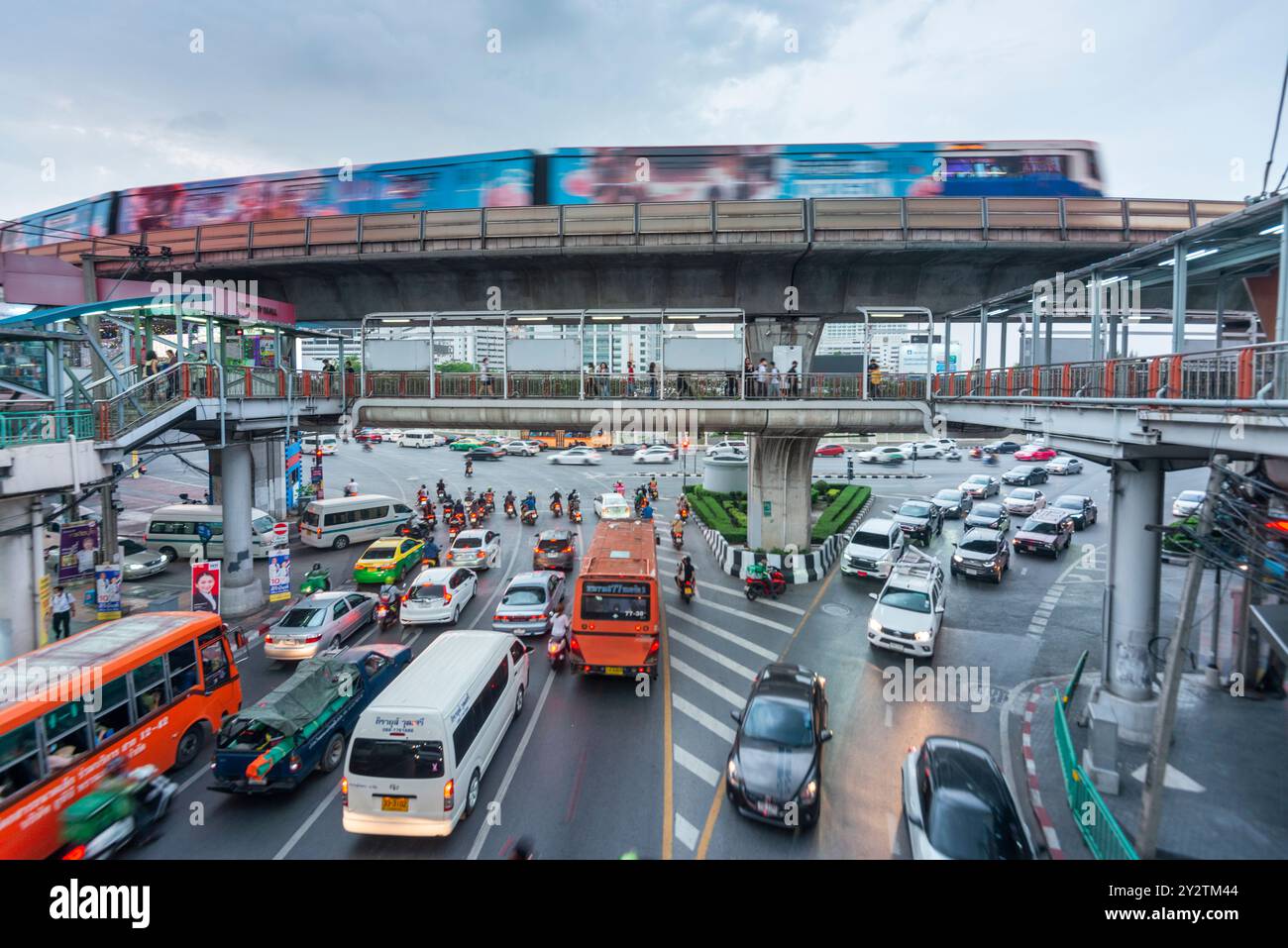 Bangkok,Thailand-May 08 2023:Urban transport and organized chaos,as ...