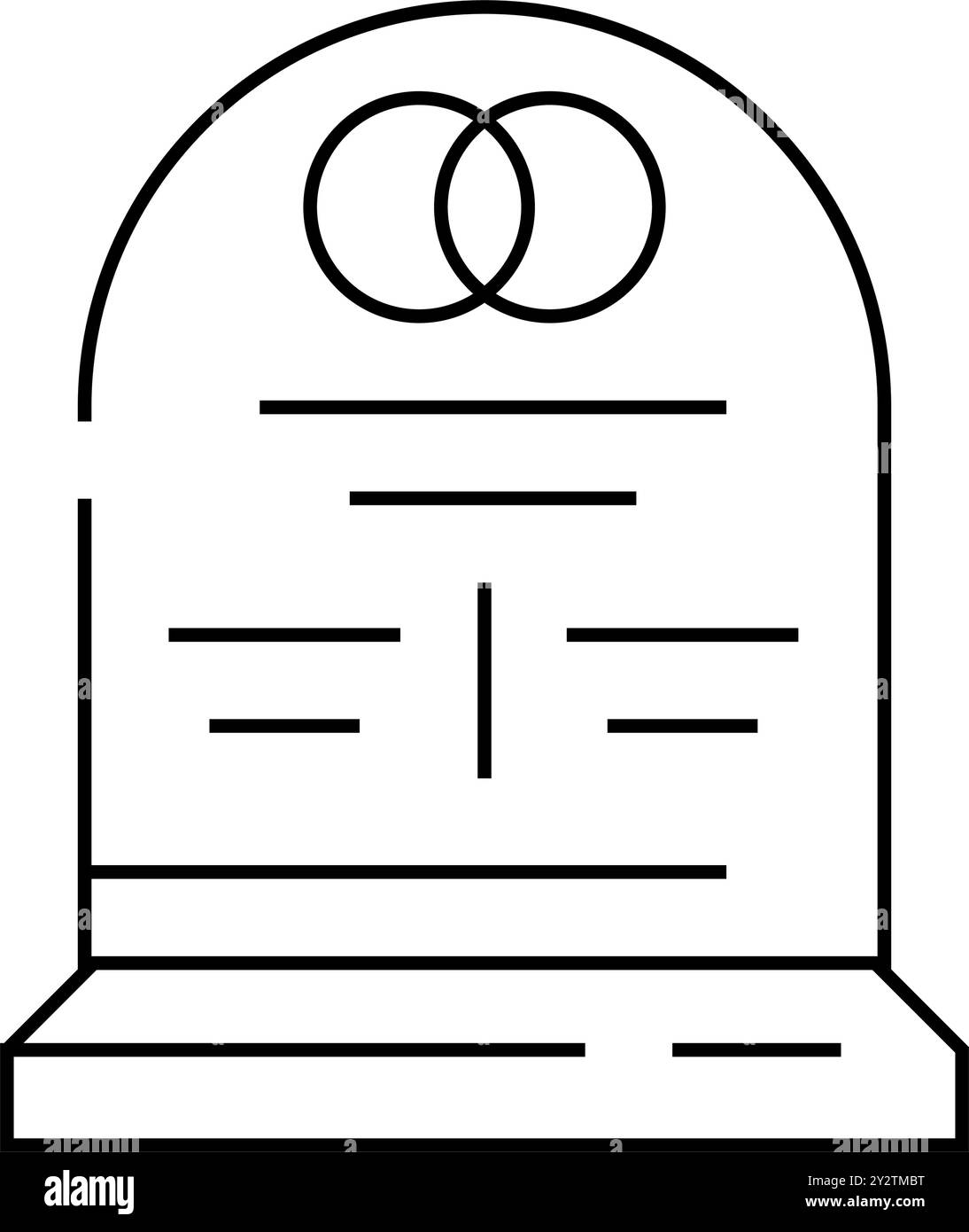 marriage dead line icon vector illustration Stock Vector Image & Art ...