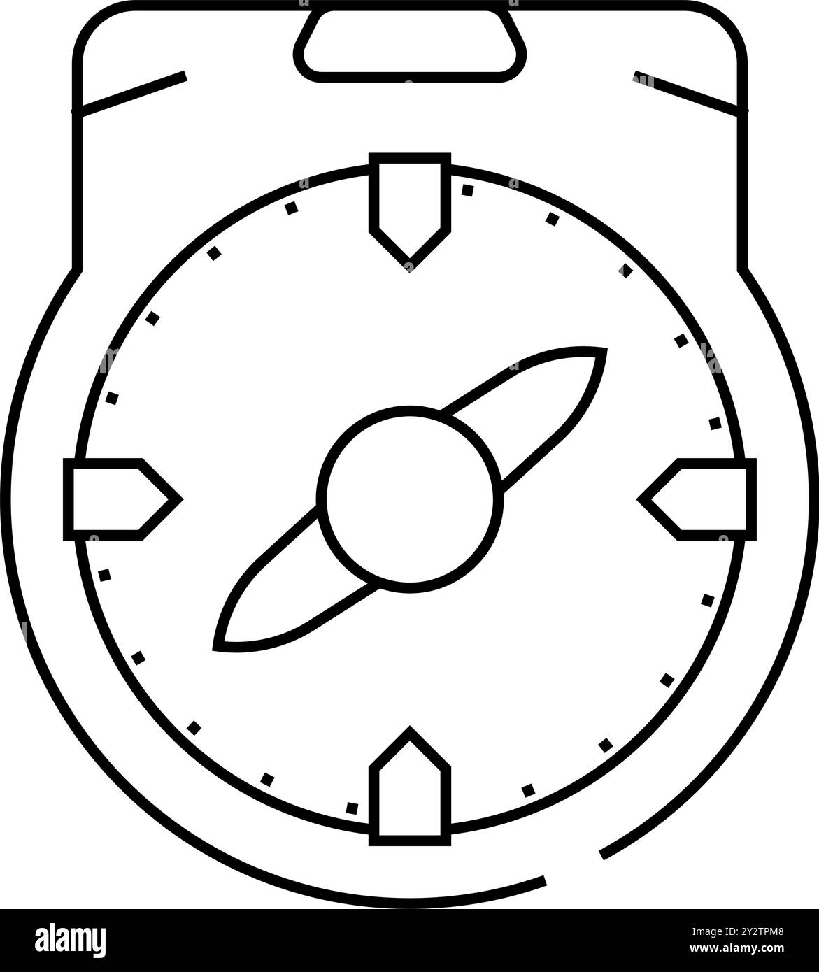 Compass and map of africa Black and White Stock Photos & Images - Alamy